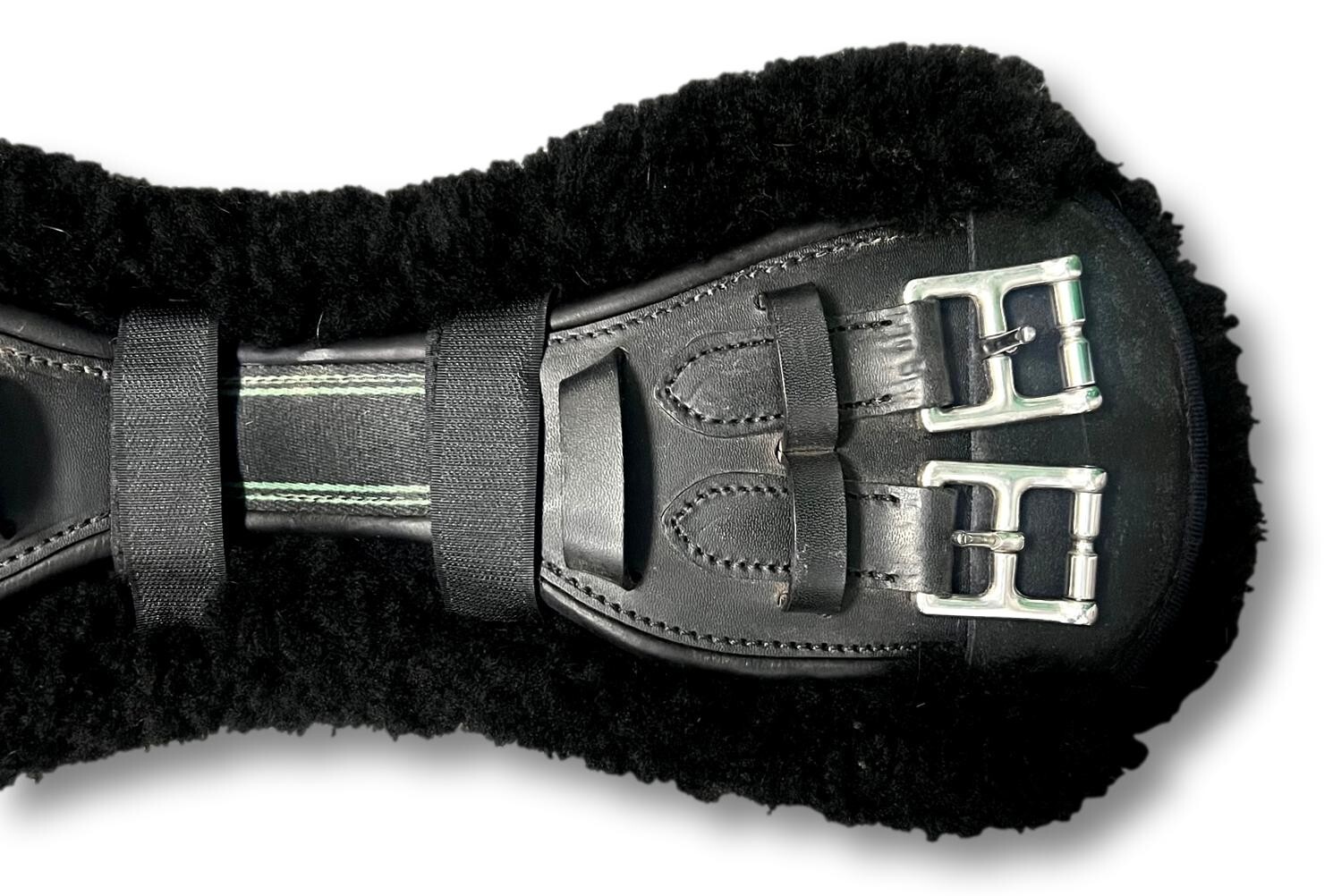 Used Dressage Amerigo Girth With Mattes Sheepskin Cover - 30" - Black ...