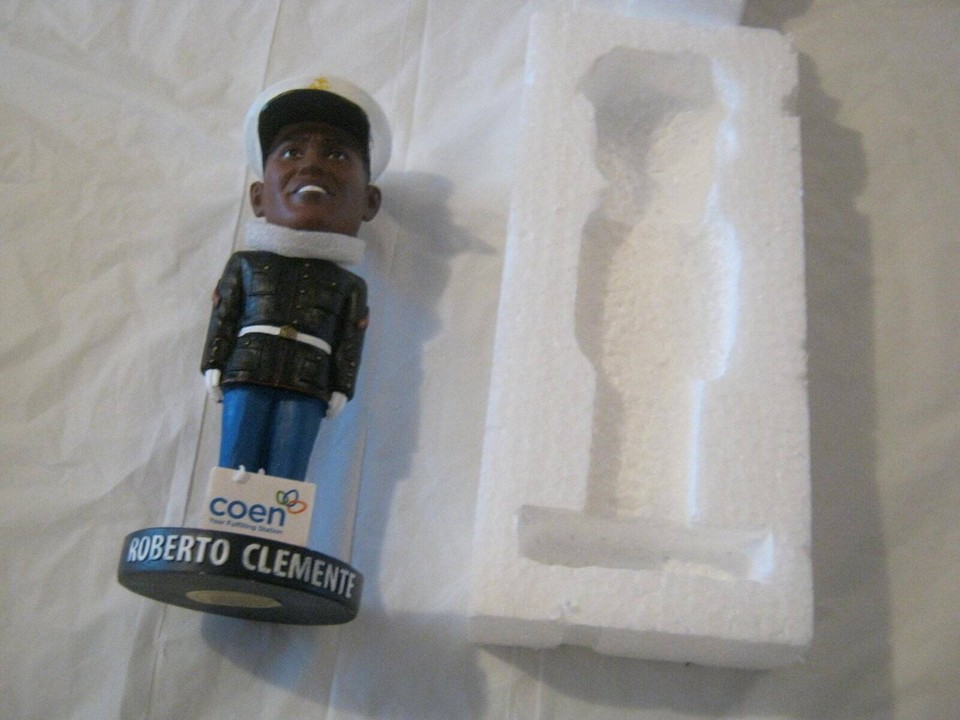 ROBERTO CLEMENTE MARINE SGA TRIBUTE BOBBLEHEAD RARE! NIB! WASHINGTON ...