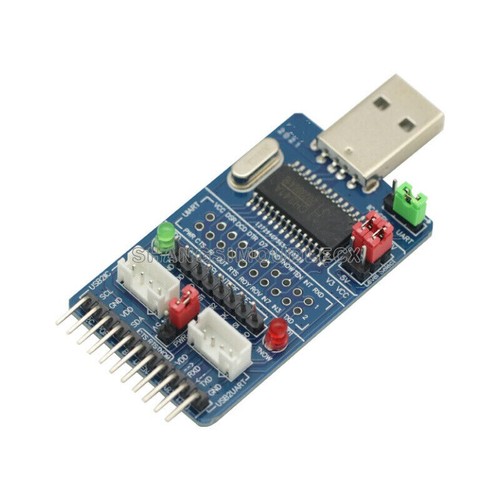ALL IN 1 Multifunctional USB to SPI/I2C/IIC/UART/TTL/ISP Serial Adapter ...