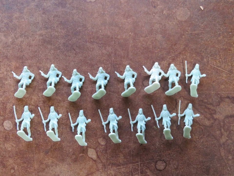 Marx Captain Gallant legionaries 1 1/8" tall-- 110 fig's in 10 poses | eBay