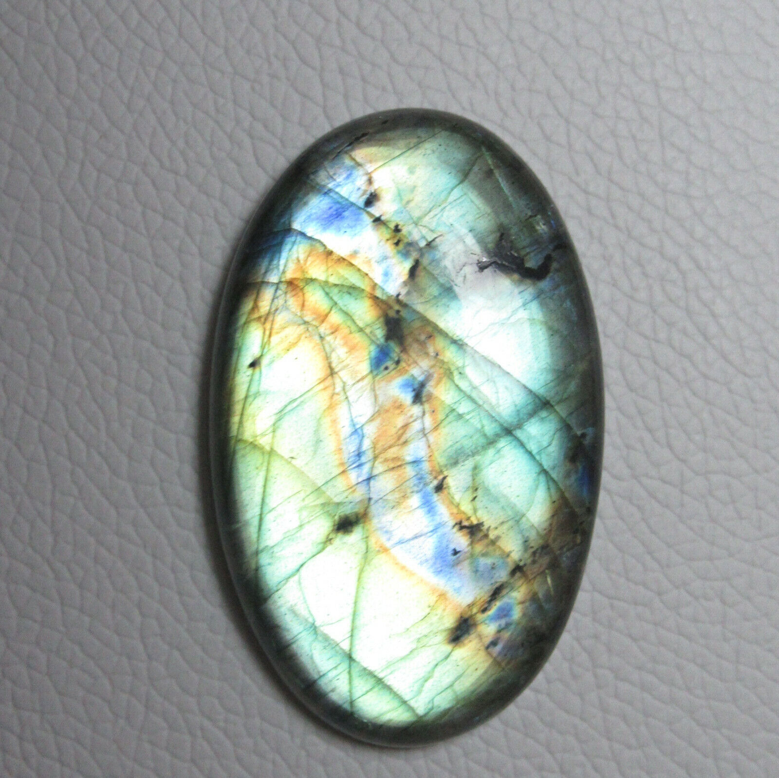 Multi Labradorite Cabochon Oval Shape 134.25 Cts Natural Loose Gemstone ...