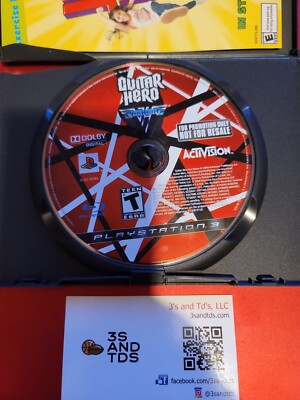 Guitar Hero: Van Halen (Sony PlayStation 3, 2009) PS3 Promo Copy Not ...