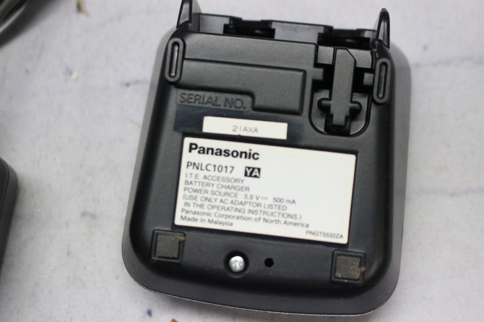 Panasonic 6.0 Plus KX-TG7641 Charging Dock Cradle Power Adapter ...