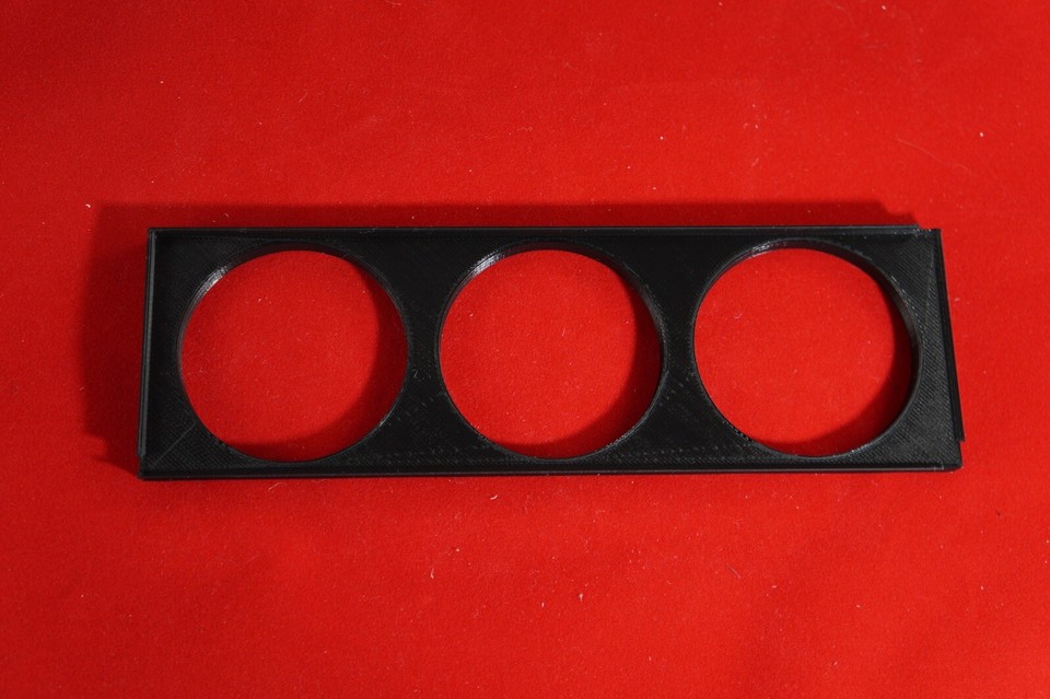 52mm Single DIN Boost Triple Gauge Trim Pod for 1993 - 1999 BMW e36 | eBay