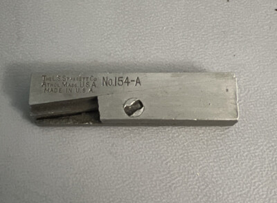 Starrett~ Adjustable Parallels~154 A~ Metalworking~Different~Machinist ...