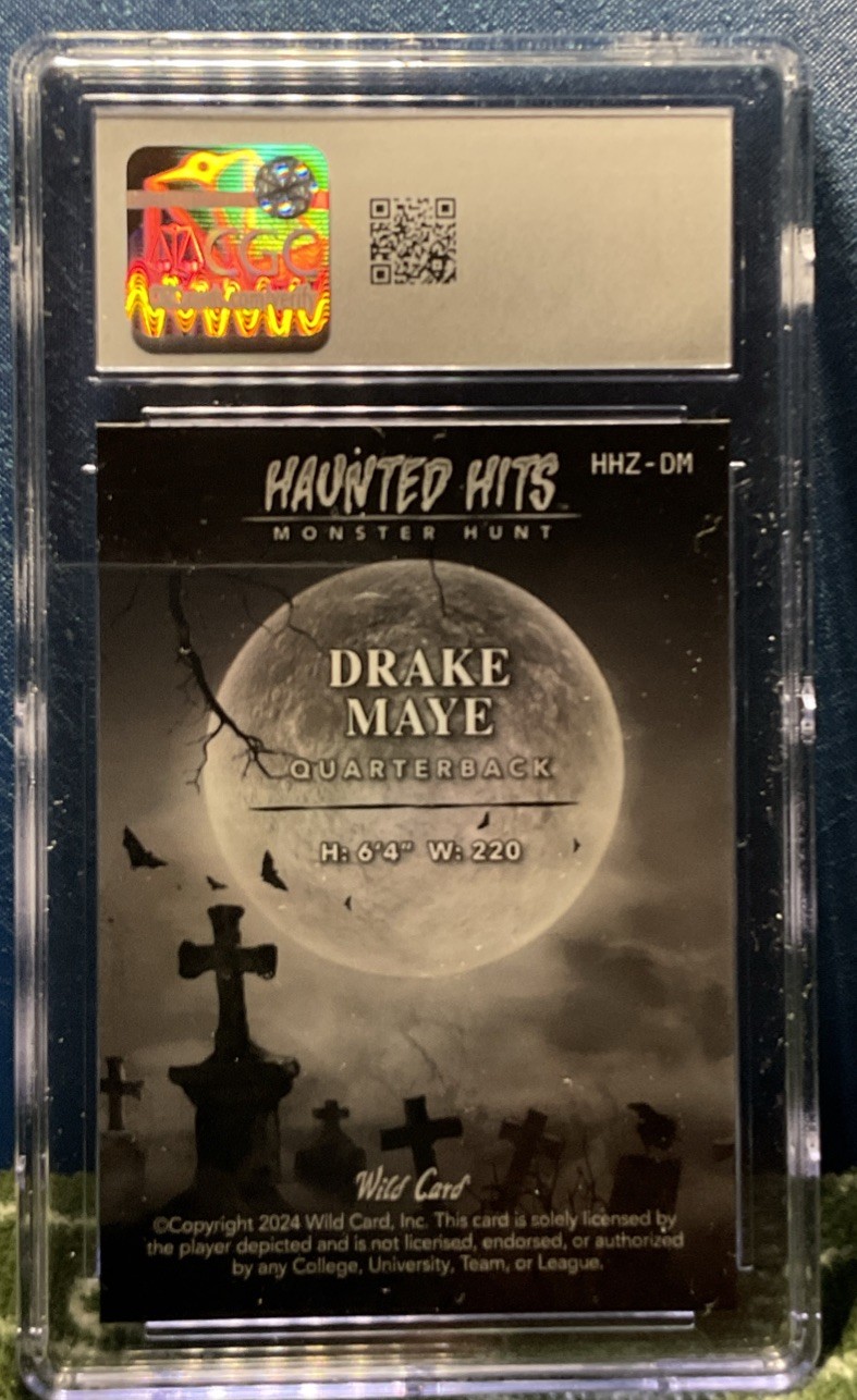 2024 WC HAUNTED HITS MONSTER HUNT PURPLE LAZER ZOMBIE RC 1/2 DRAKE MAYE ...