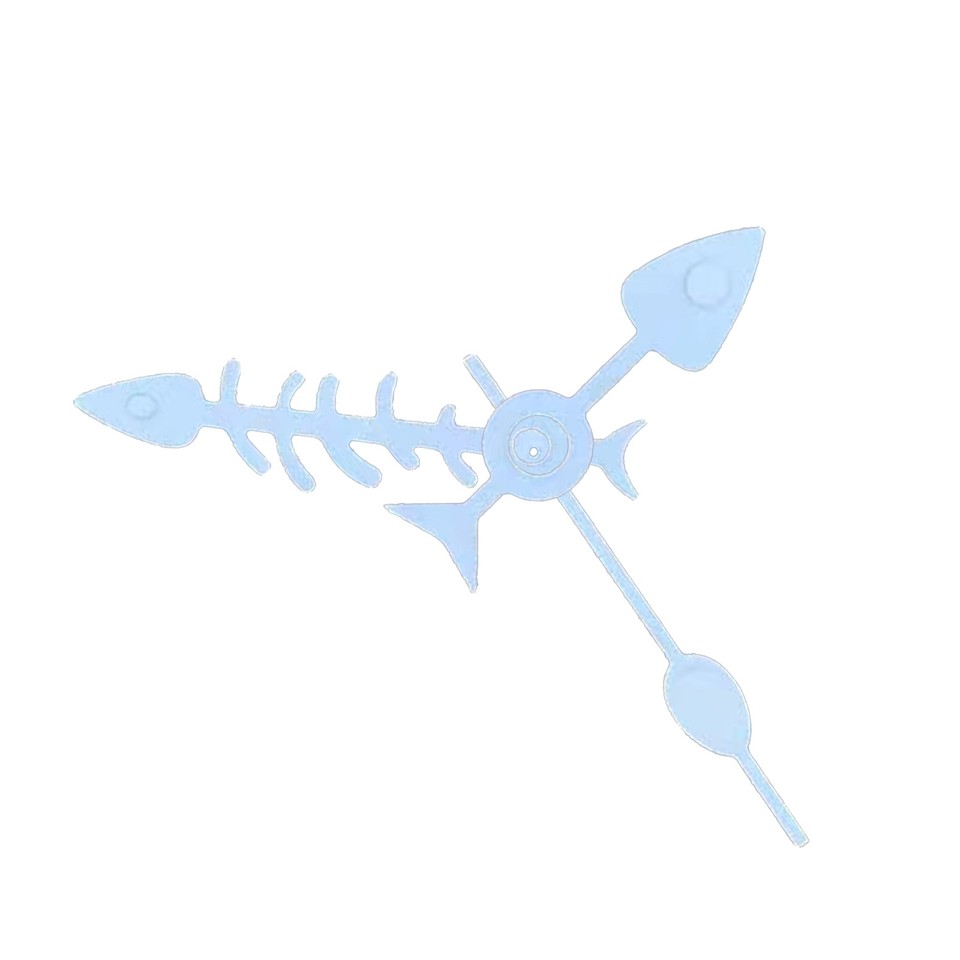 Green Luminous Fish Bone Needles Watch Hands Pointer For NH35/NH36/4R ...