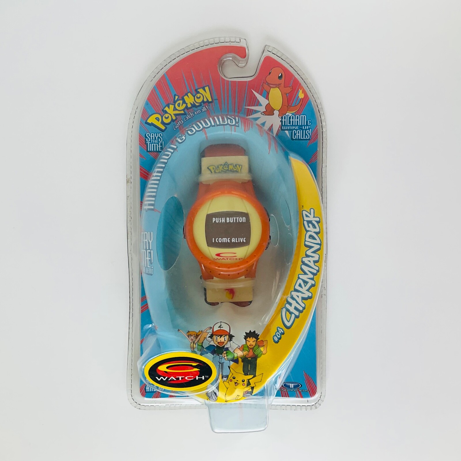 Pokémon #04 Charmander Digital C Watch Vintage 1999 Rare Nintendo Anime ...