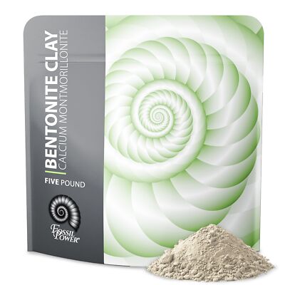 Fossil Power Calcium Bentonite Clay Food Grade - Natural Clay Powder ...