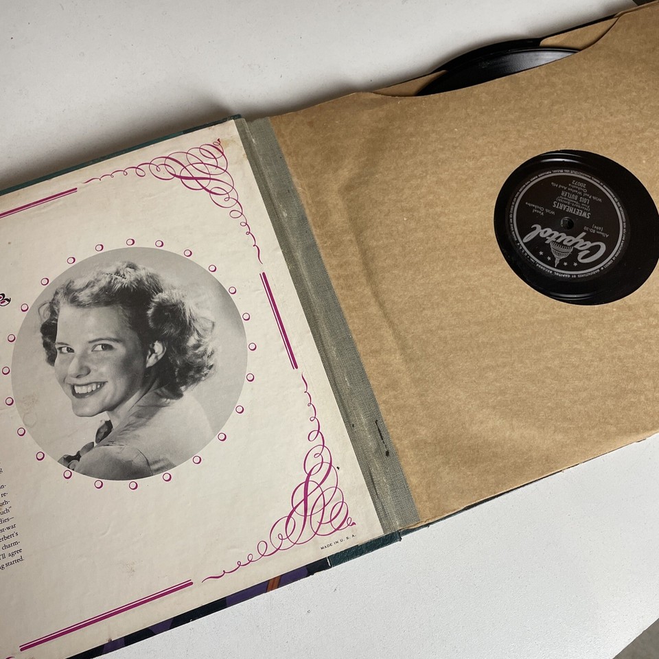 10" 78 RPM 4 Record Set-Victor Herbert Sung by Lois Butler/Capitol Set ...