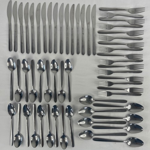 58 Piece Lot SOLA Holland Privilege Modern Hospitality Stainless ...