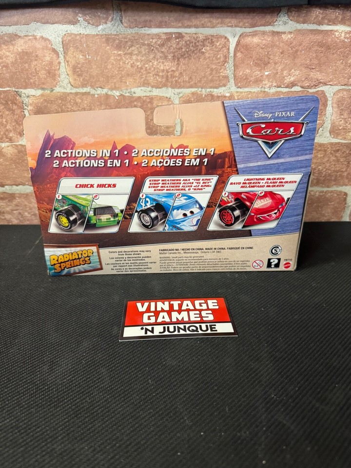 Disney Pixar Cars Radiator Springs Wheel Action 3 Car Gift Pack Rare ...