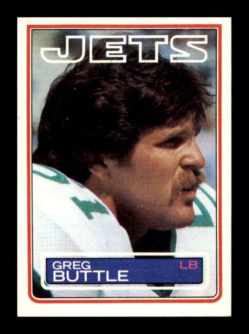 1983 Topps Greg Buttle #339 New York Jets | eBay