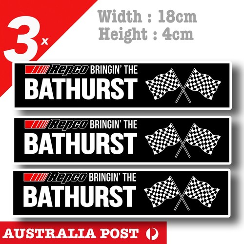 Repco Bathurst Banner Logo Car Window, Fridge, Bar Toolbox Vinyl ...