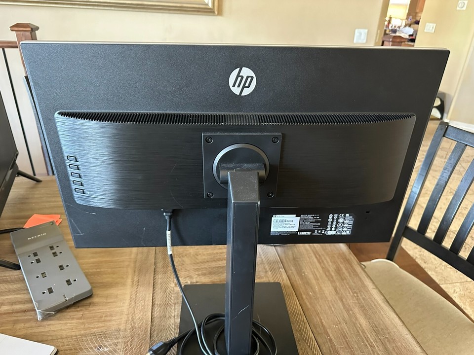 HP - 27" IPS LED QHD Monitor with Adjustable Height (HDMI, VGA ...