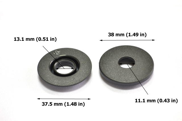 Carmats BLACK Fittings Fixation Clips for Ford Floor Mat Fasteners ...