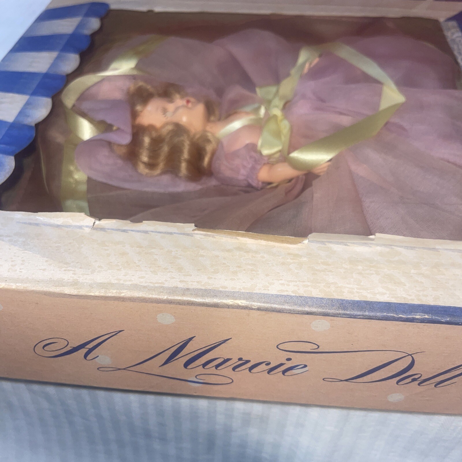 Vintage 8" Marcie Doll #806 Annabelle Lilac With Original Box | eBay