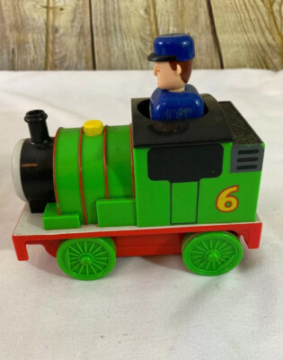Push 'N Go Percy #6 Thomas The Train & Friends Engine 2004 Tomy Gullane ...