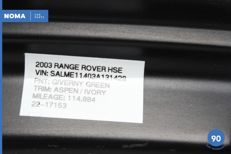 03-05 Land Range Rover L322 Trunk Boot High Mounted Lift Tailgate ...