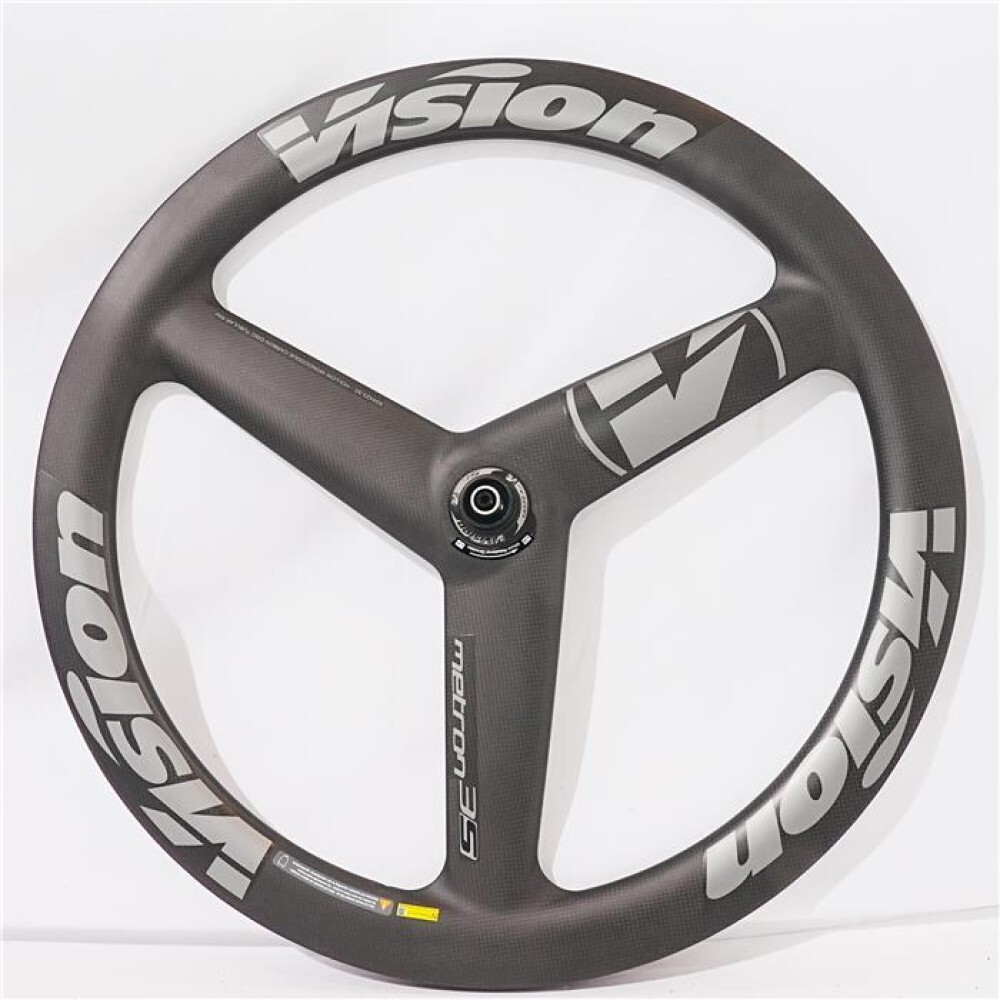 Vision METRON 3-SPOKE DISC Tubular Carbon Front Wheel 700C [Near mint ...