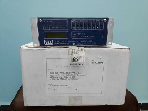 Schweitzer SEL-501-2 Dual Universal Over Current Relay P/N ...