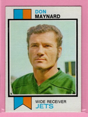 1973 Topps # 175 Don Maynard -- Jets -- Box 726-345 | eBay