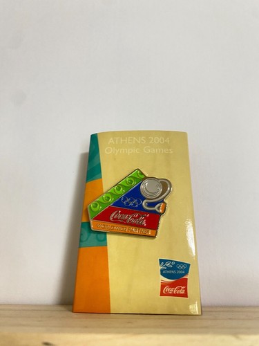 2004 Athens Olympic Games Coca-Cola Collab Pin Badge Worldwide Patner ...