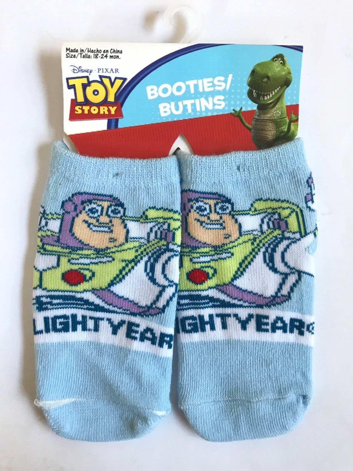 Toy Story Buzz Woody Infant Toddler Booties Socks 18-24 Month 12 ...