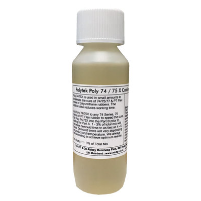 Polytek Poly 74 / 75 / PT Flex X Catalyst Accerlator 125g | eBay UK