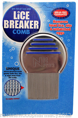 Lice Breaker Nit Comb Lice Comb ::Break Free Guarantee:: ::Unique ...