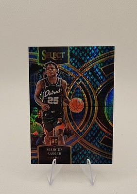 2023-24 Panini Select - Premier Level Marcus Sasser #114 Dragon Scale ...