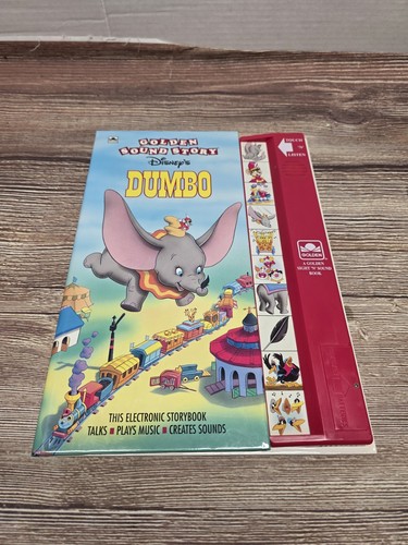 Vintage 1993 Disney DUMBO Golden Sound Story Electronic Storybook | eBay