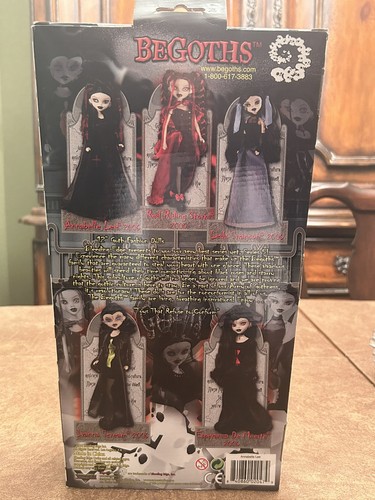 NEW In Box BEGoths Annabelle Lee Series 5 Doll 2006 bleeding edge goths ...