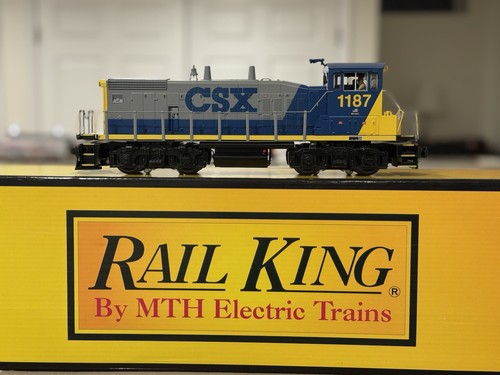 MTH Railking CSX MP15AC Diesel Switcher Locomotive 30-20695-1, DCS ...