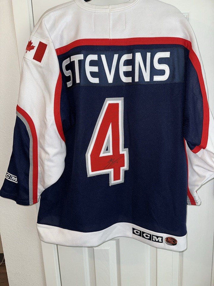 Signed SCOTT STEVENS 2000 All-Star Game NEW JERSEY DEVILS NHL Jersey ...