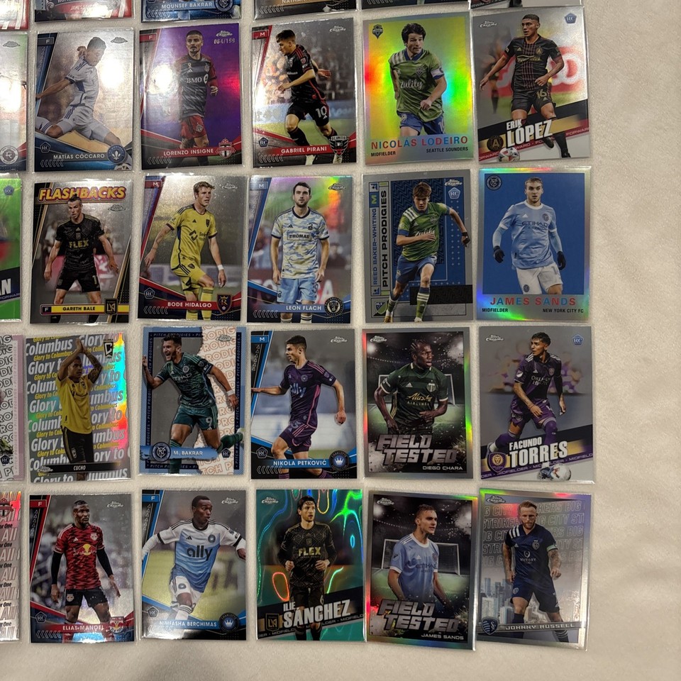 Lot Of 72 MLS Soccer Cards- Auto’s, Rookies, Inserts, Color, Numbered ...