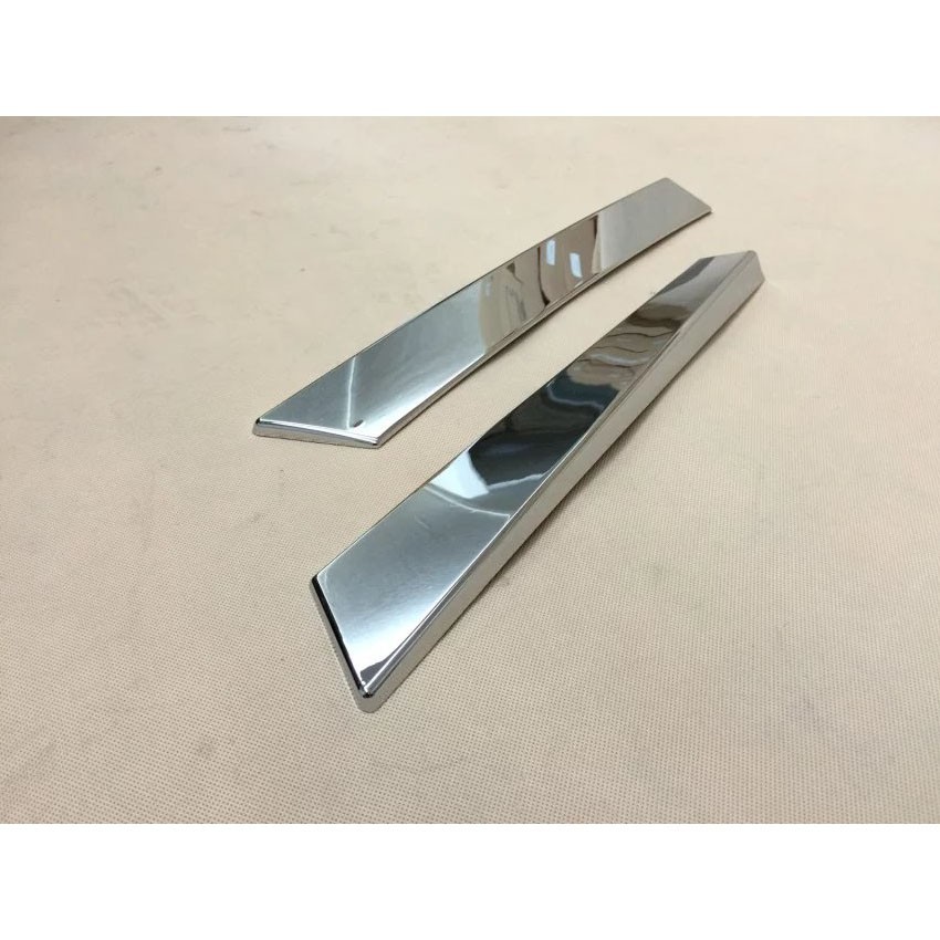 ABS Chrome Car Rear Window Side Spoiler Panel Cover Trim for For* Edge ...