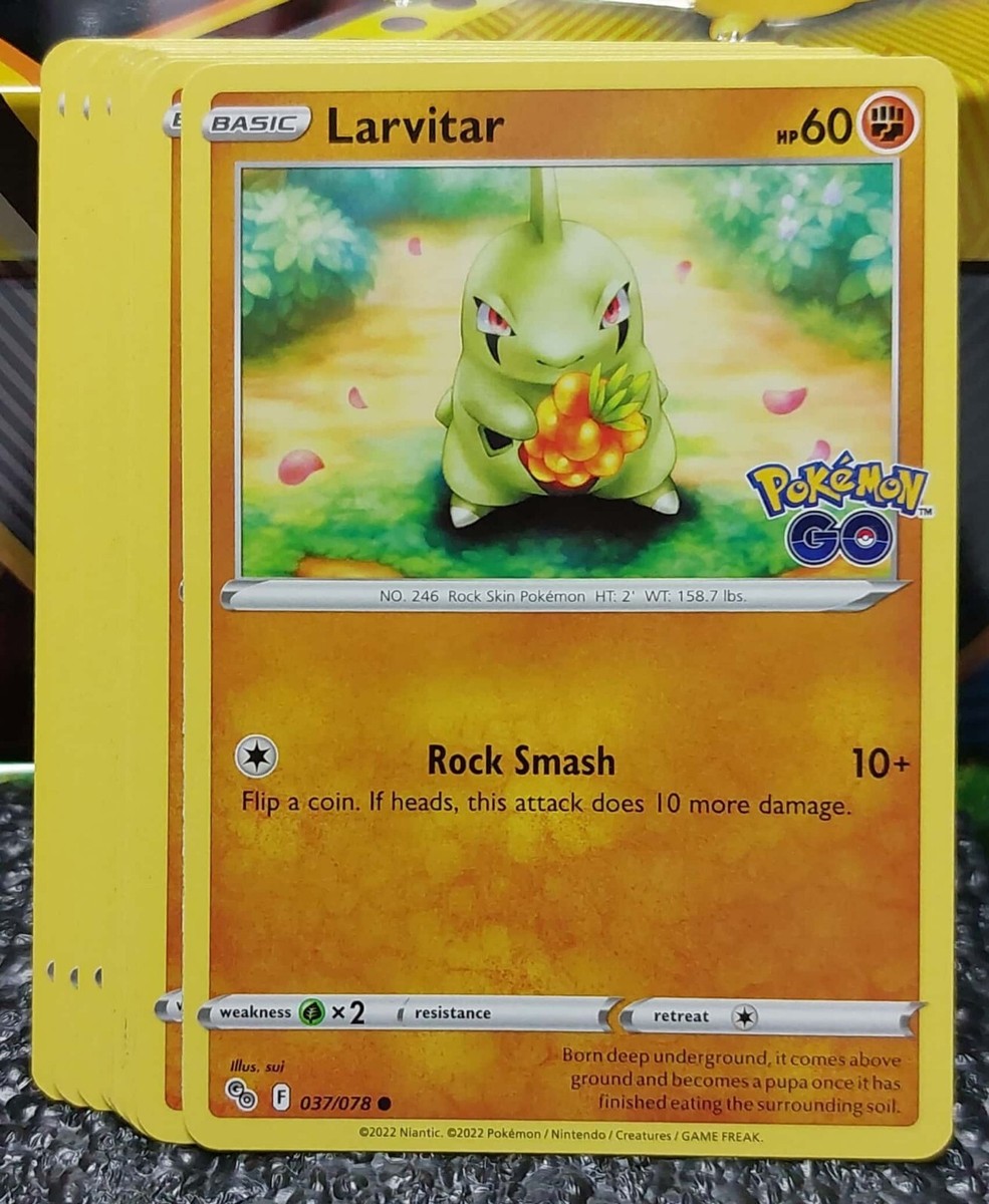Cartao Pokemon Larvitar Larvitar 2025 Scarlet & Violet: Prismatic