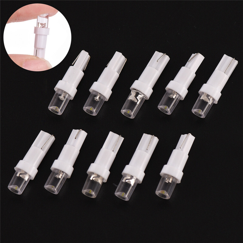 10Pcs 12V T5 37 74 70 LED Car Dash Board Light Dashboard Lamp Bulb ...