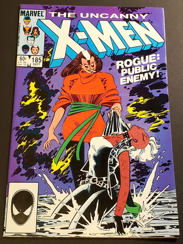 Uncanny X-Men #185 (9.6) NM+ Rogue VS Storm Forge App 1984 Marvel ...