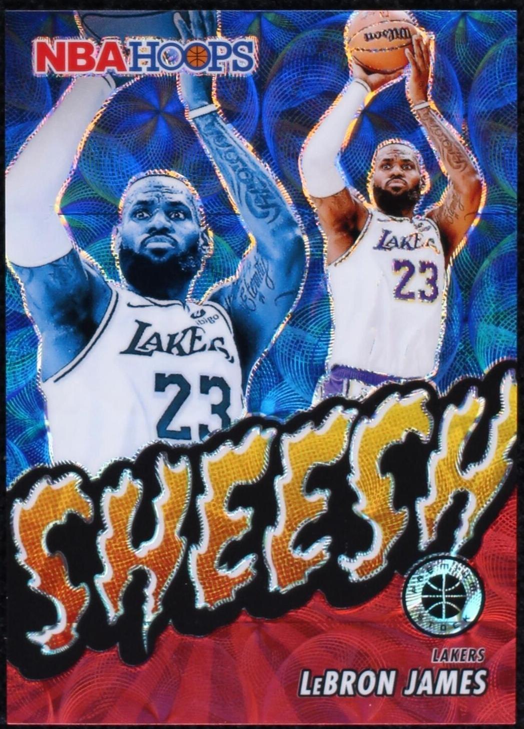 2023-24 Panini Nba Hoops Premium Stock - Sheesh LeBron James #17 ...