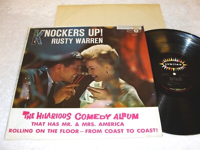 Rusty Warren "Knockers Up" 1960 Comedy LP, Nice VG++!, Original Jubilee ...
