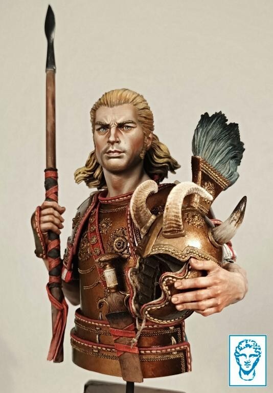 Achilles Troy Bust 250mm Painted Toy Soldier Pre-Sale | Museum | eBay