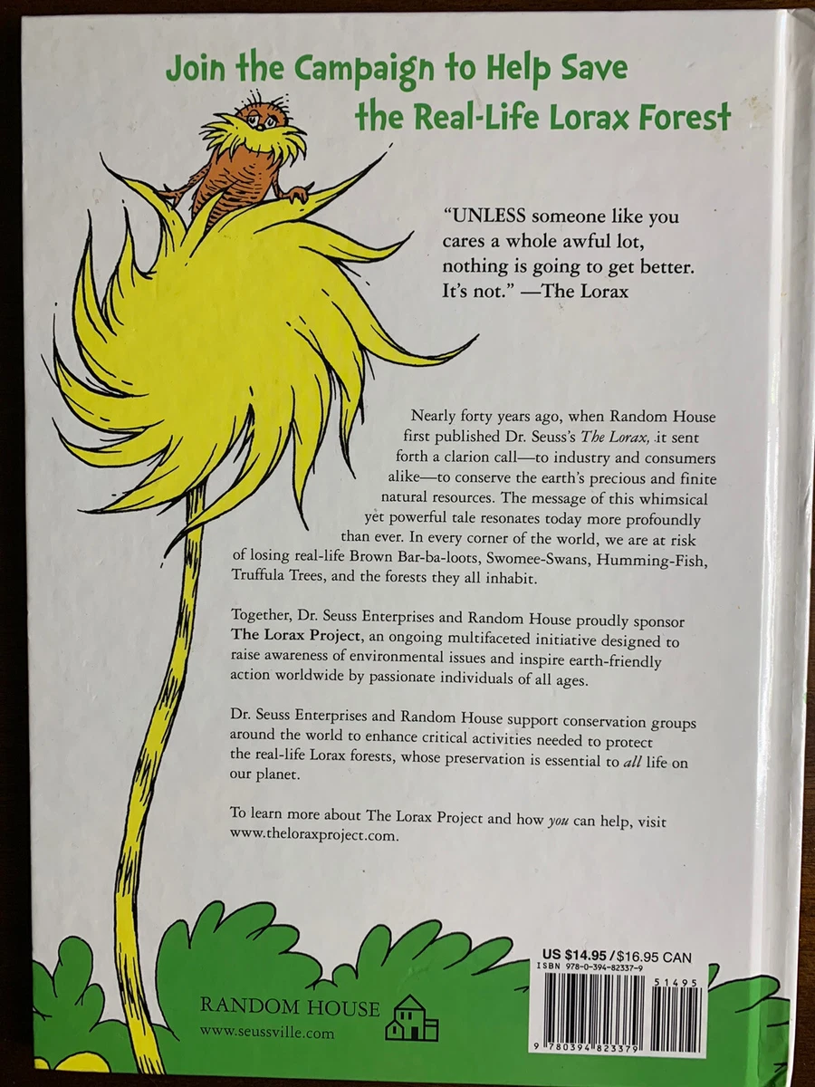 The Lorax Book Unless