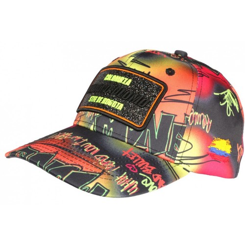 Casquette Plata o Plomo Orange et Noire Glitter Colombia Baseball-Taille unique | eBay