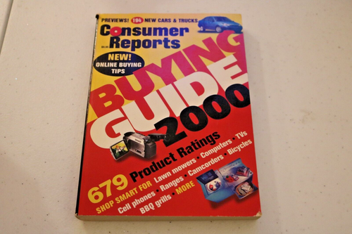 Consumer Reports Buying Guide 2000 product ratings for 679 items | eBay