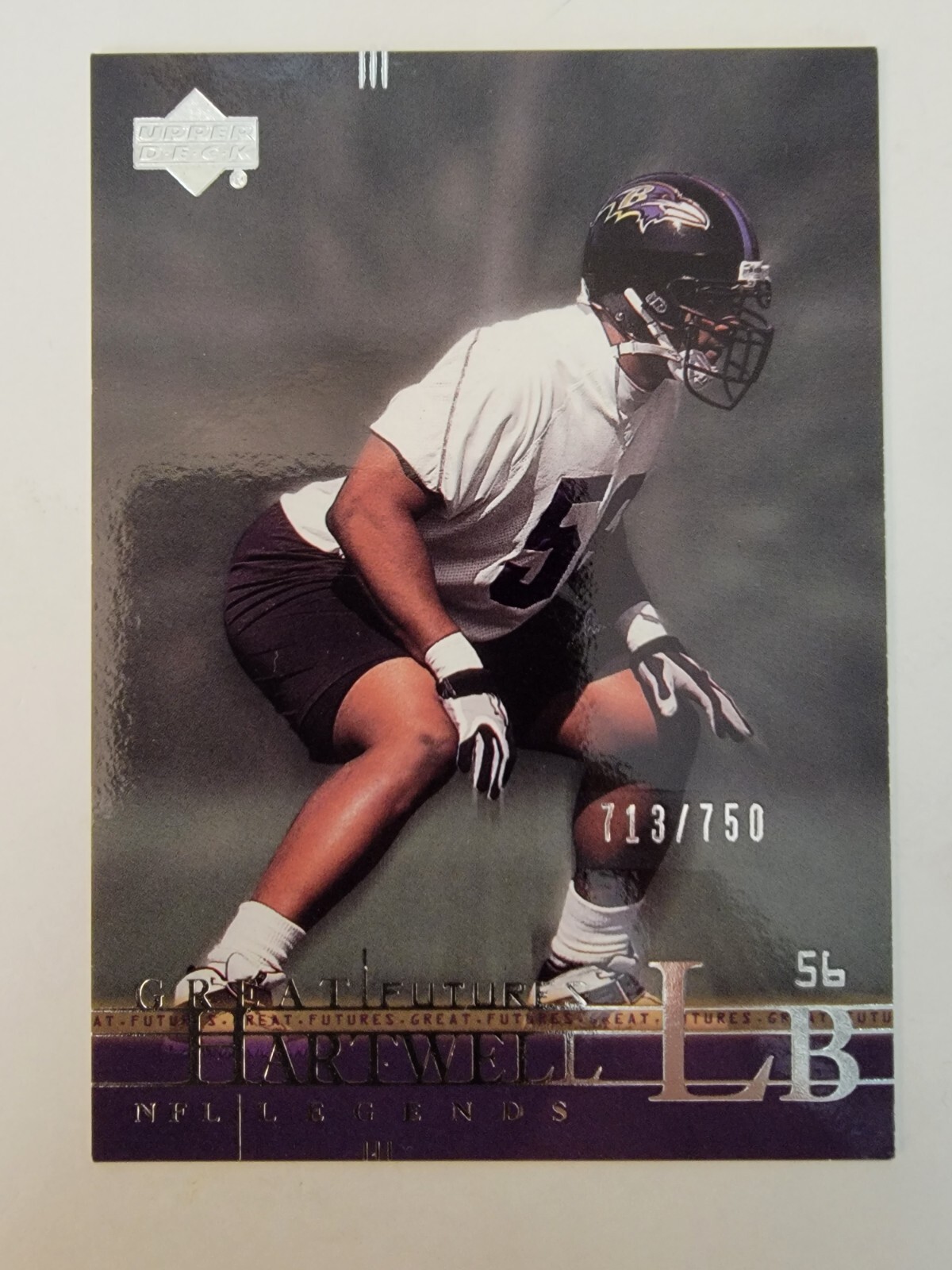 2001 Upper Deck NFL Legends Great Futures #159 Edgerton Hartwell /750 ...