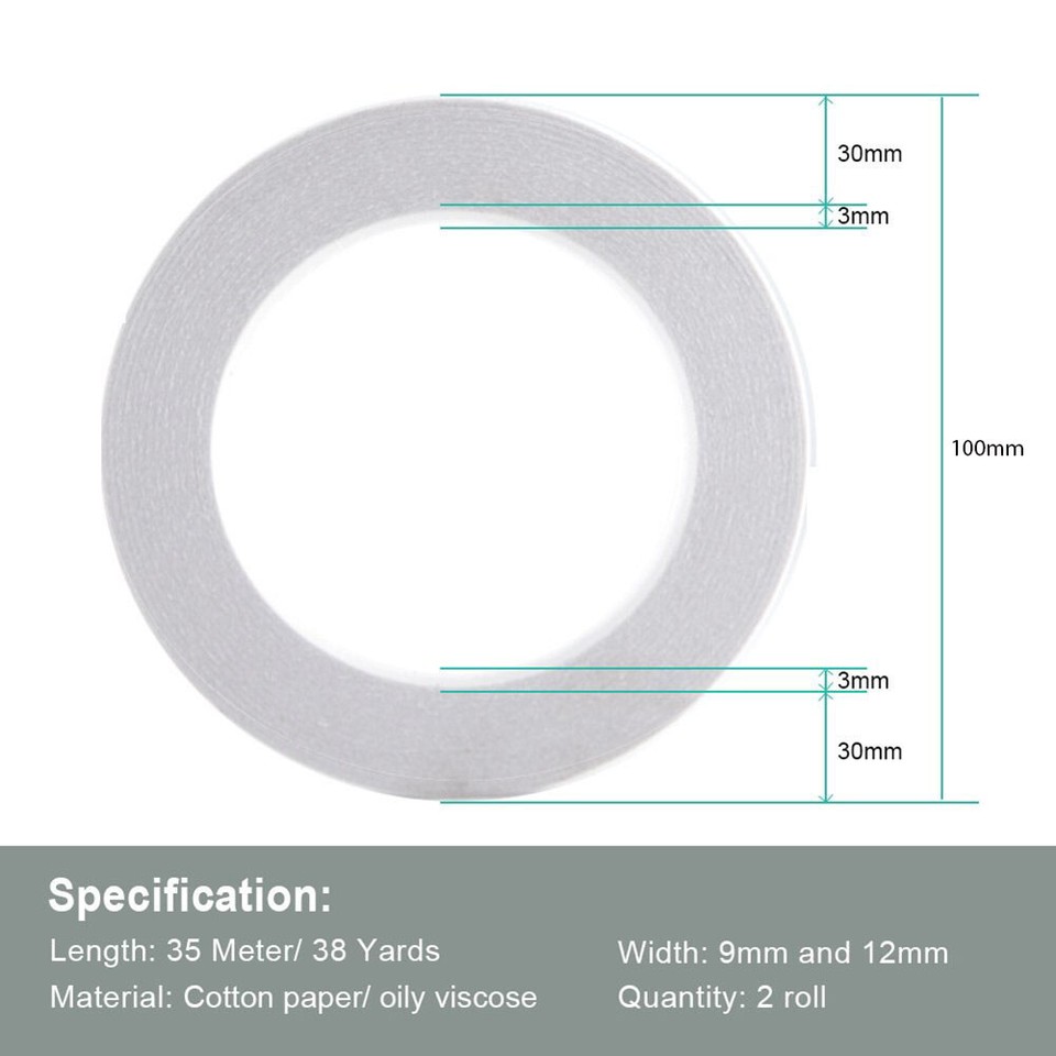 3mm Strong Adhesive Sticker Art Craft for Scrapbooking Card Making for ...