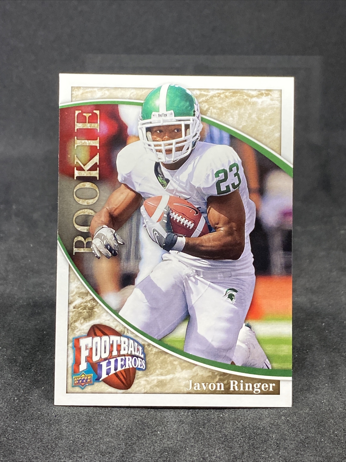 JAVON RINGER 2009 Upper Deck Football Heroes Rookie RC #193 MICHIGAN ...
