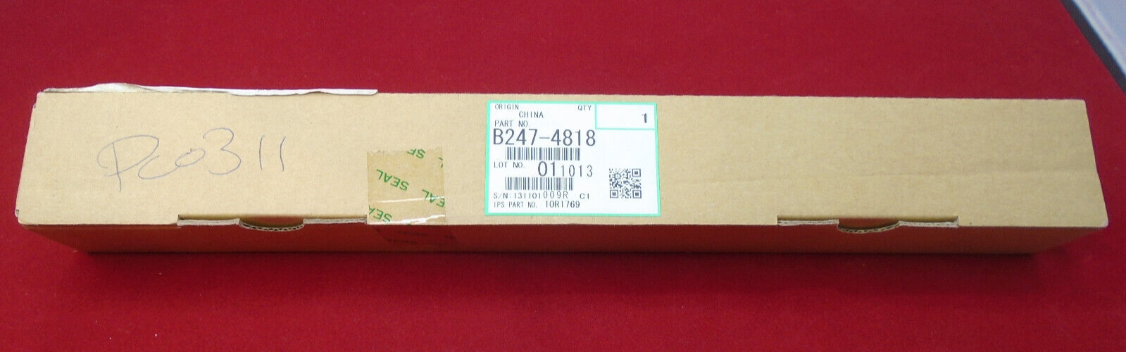 Ricoh Printer/copier Spare P/n. B247-4818 Entrance Inverter Roller ...